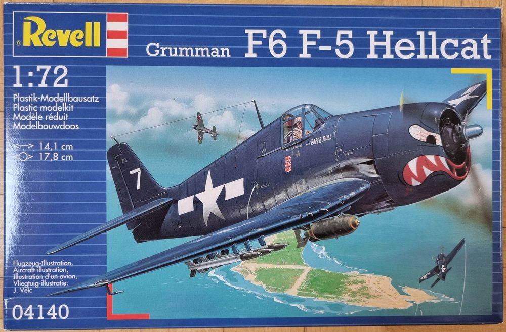 Revell : Grumman F6 F-5 Hellcat (Neu und originalverpackt) in ...
