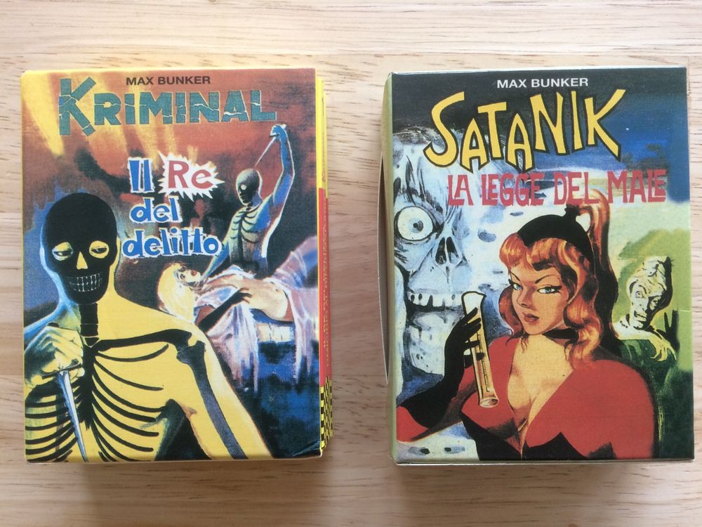 Miniatur Comics Magnus Max Bunker Kriminal Satanik (Neu (gemäss ...