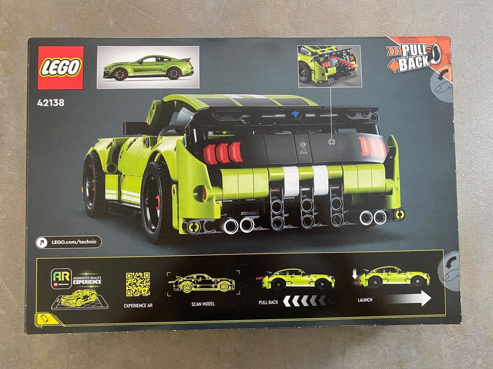 LEGO 42138 Technic Ford Mustang Shelby GT500 - 554 Teile | Kaufen auf ...