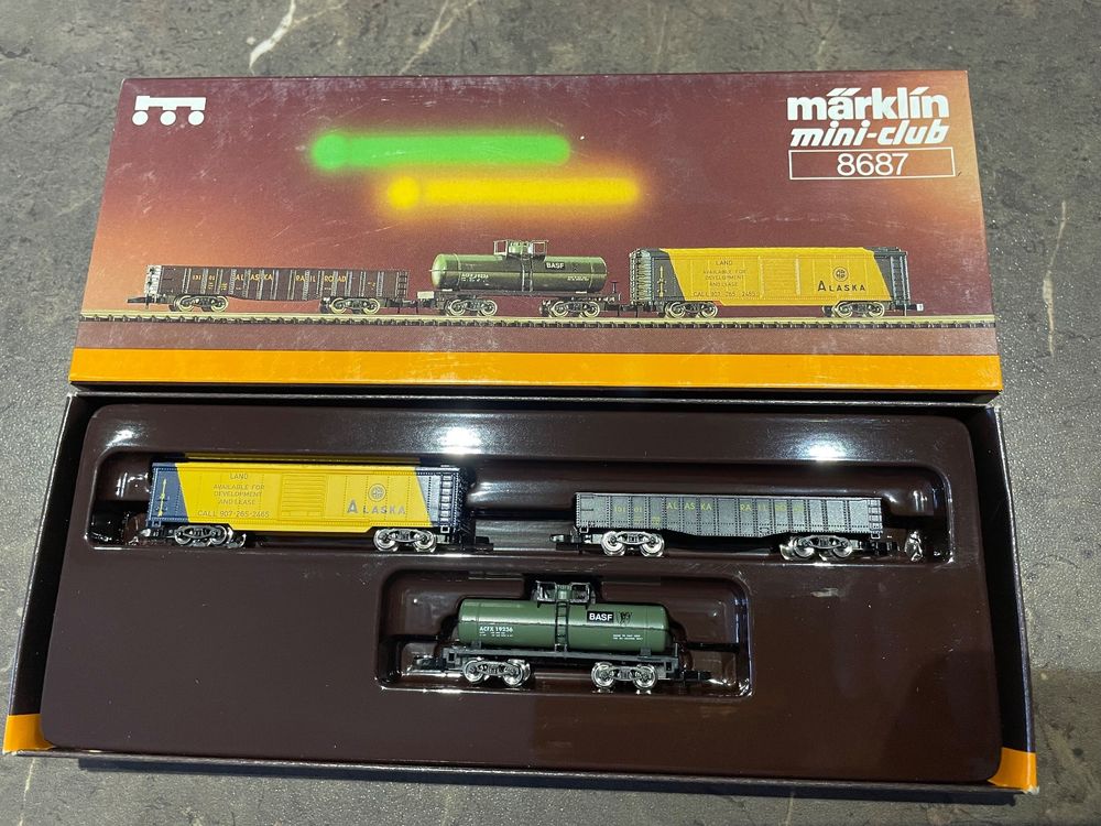 Marklin Z 8687 Wagenset USA Alaska | Kaufen auf Ricardo