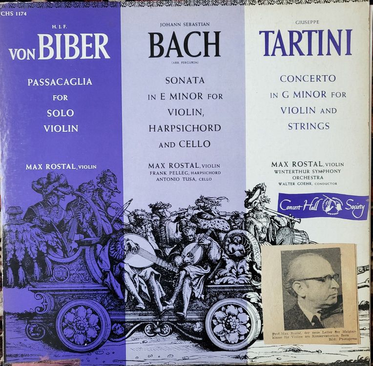 Max Rostal Seltene Aufnahme (Gebraucht) in Forch für CHF 30 – mit ...