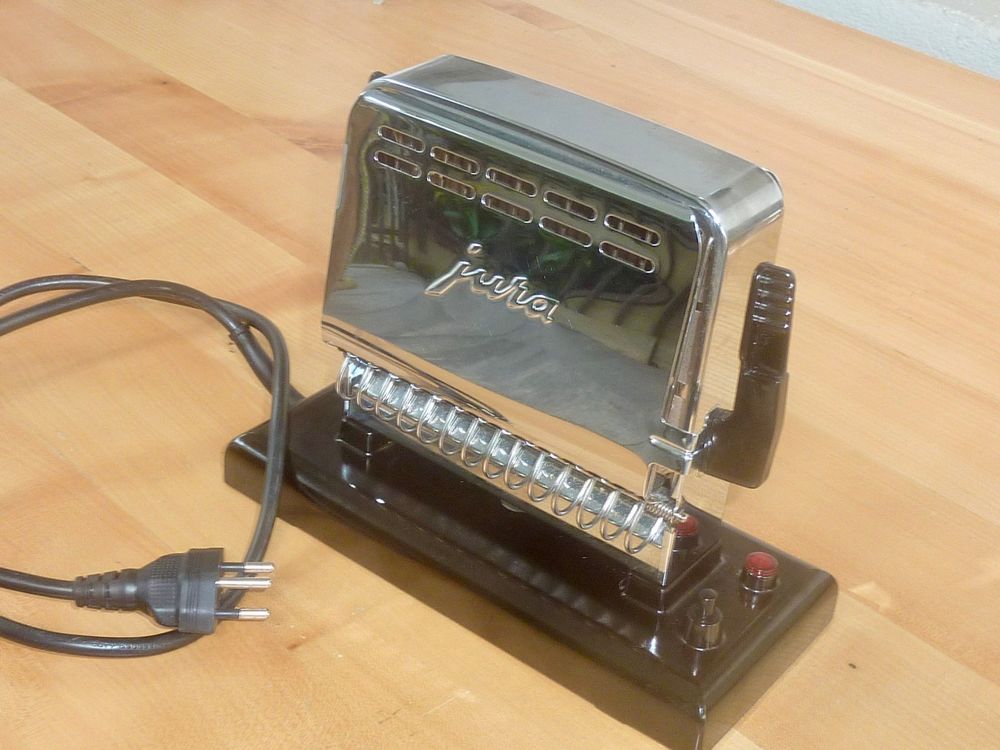 JURA TOASTER Typ 150 Chrom Design Kult Haushaltgerät Vintage | Kaufen ...