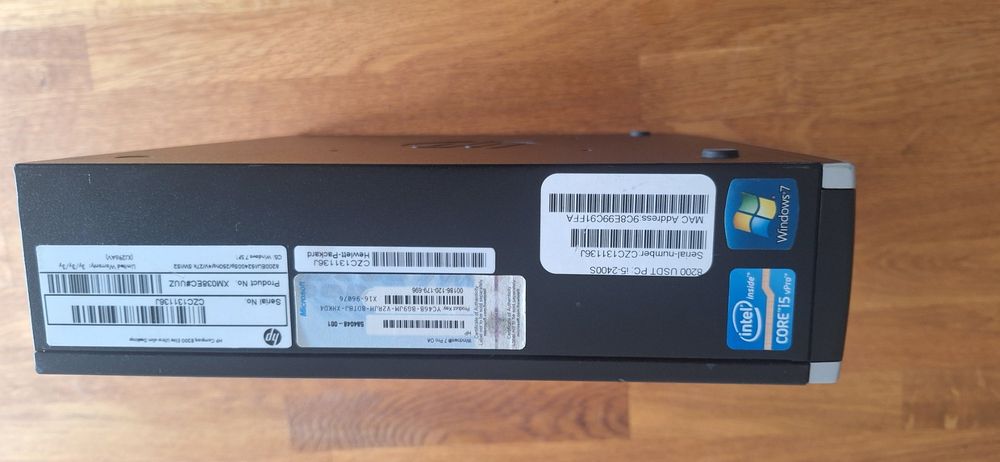 1 x HP Mini-PC SET ohne Speicher ohne Netzkabel (Gebraucht) in ...