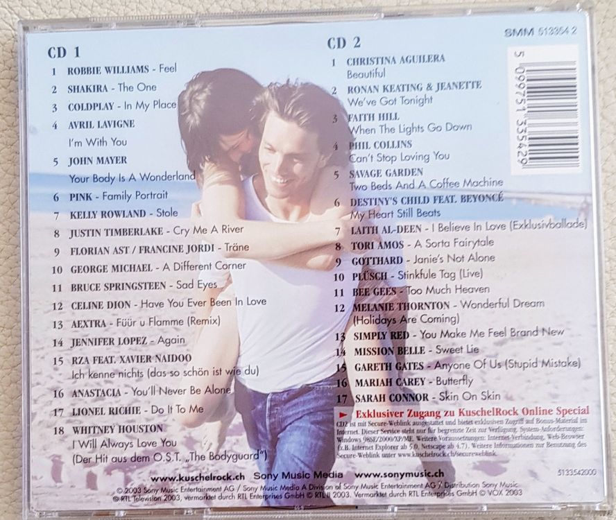 Bravo RTL VOX Kuschelrock Vol. 17 Special Swiss Edition | Kaufen auf Ricardo