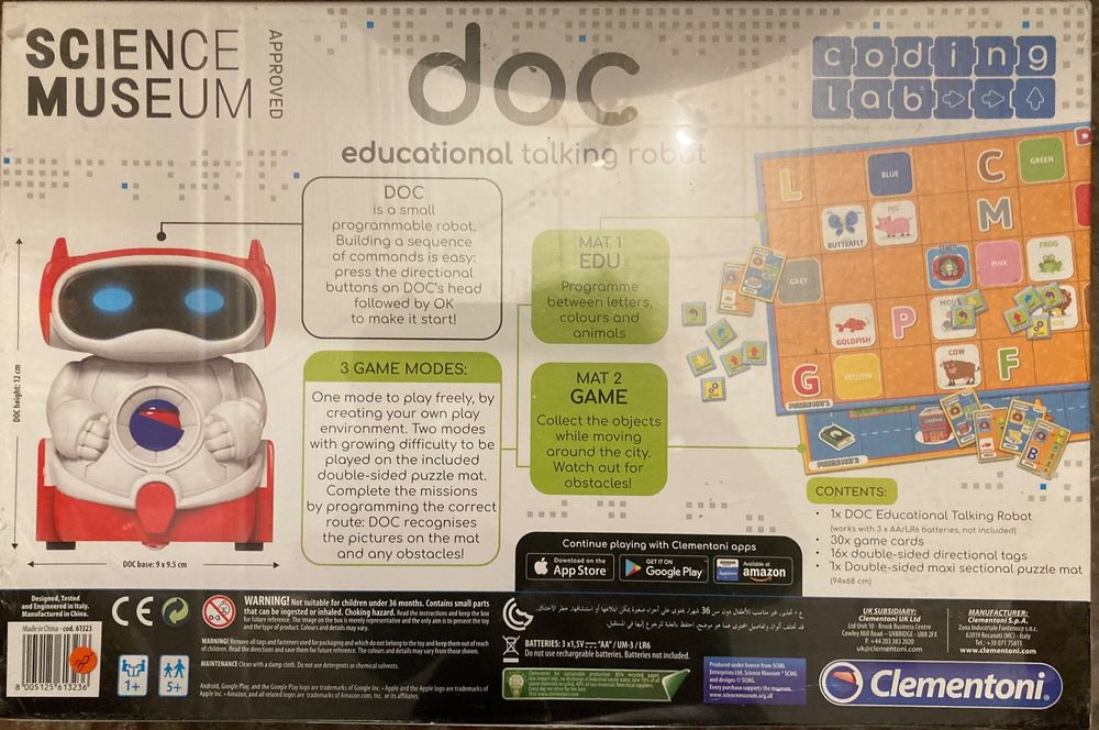 doc educational talking robot - science museum approved (Neu und ...