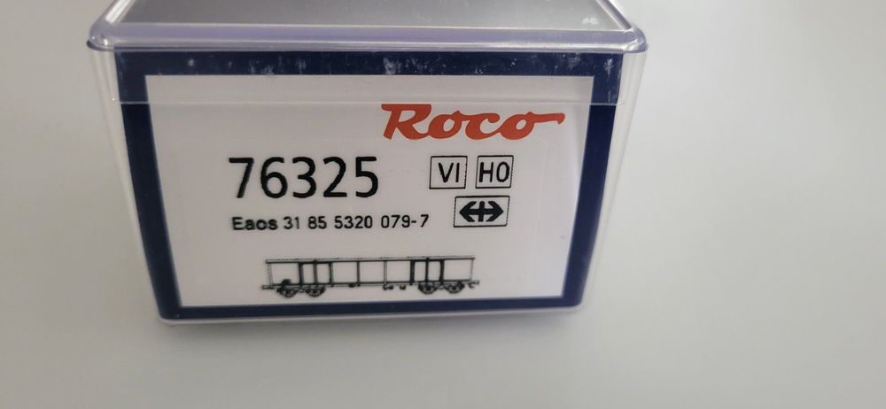 Roco 76325 SBB Eaos grau Hochbordwagen H0 DC OVP neu | Kaufen auf Ricardo