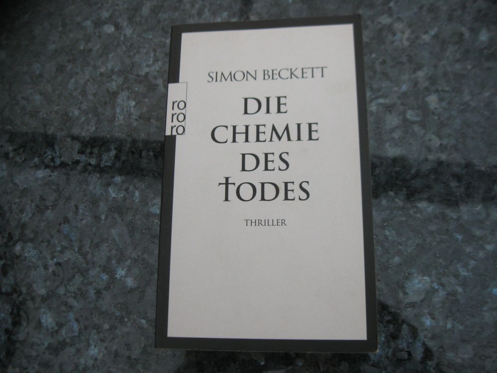 Die Chemie des Todes von Simon Beckett | Kaufen auf Ricardo