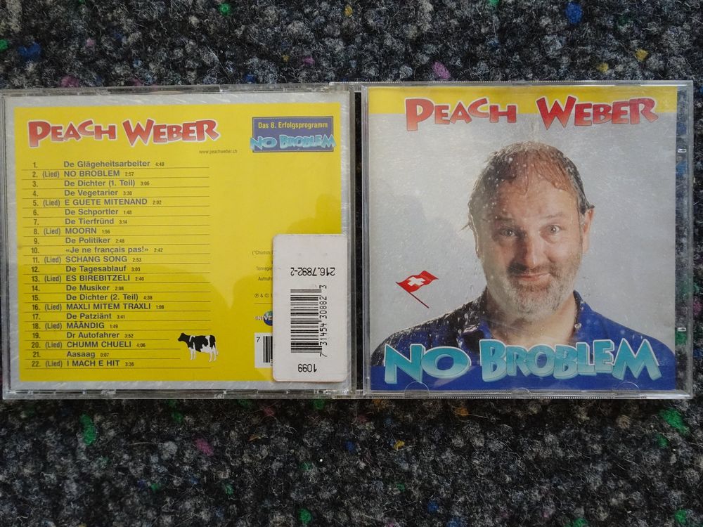 CD : Peach Weber (Gebraucht) in Lotzwil für CHF 1 – mit Lieferung auf ...