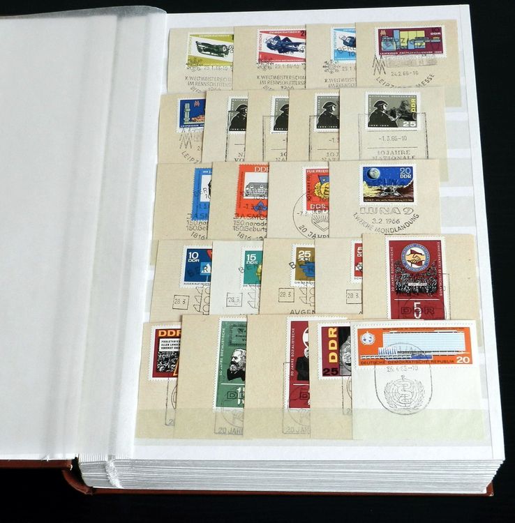 DDR Album AT 1966-1974 mit Vollstempeln (Gebraucht) in Basel für CHF 16 ...