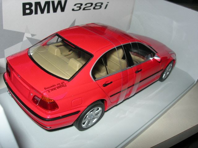 BMW E46 328i 1998 rot * UT Models 1:18 | Kaufen auf Ricardo