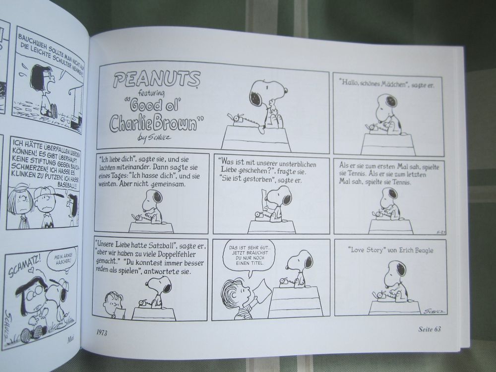 DIE PEANUTS WERKAUSGABE 1973 BIS 1974(DEUTSCHE SPRACHE) (Gebraucht) in ...