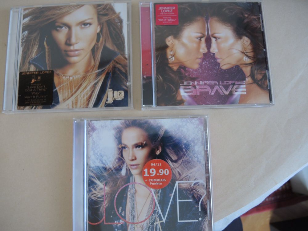 3 CD LOT jennifer lopez - Jlo - Love - BRAVE (Gebraucht) in Rorschach ...