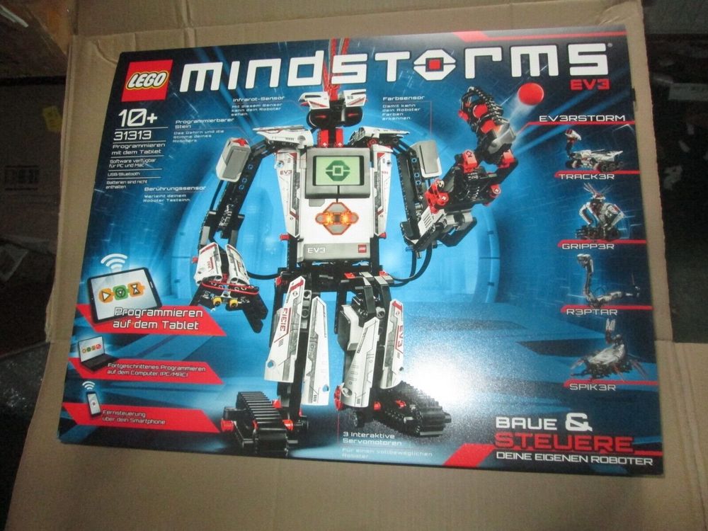 Lego Mindstorms EV3 31313 + extra Sensoren + Akkumodul (Gebraucht) in ...