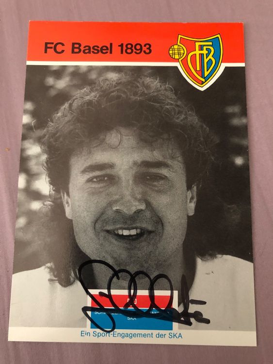 Fc Basel Autogrammkarte | Kaufen auf Ricardo