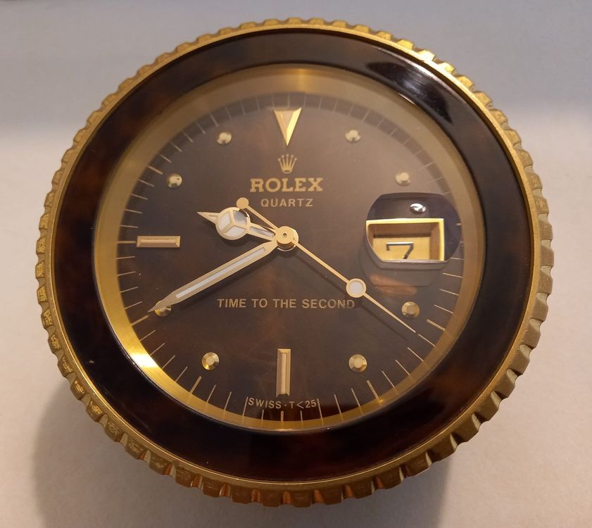 Vintage Table Clock Rolex | Kaufen auf Ricardo