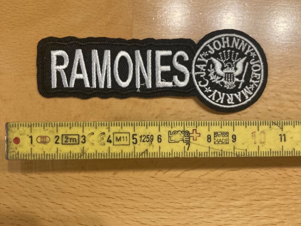 Ramones - Patch Aufnäher Metal Rock Band 4 | Kaufen auf Ricardo