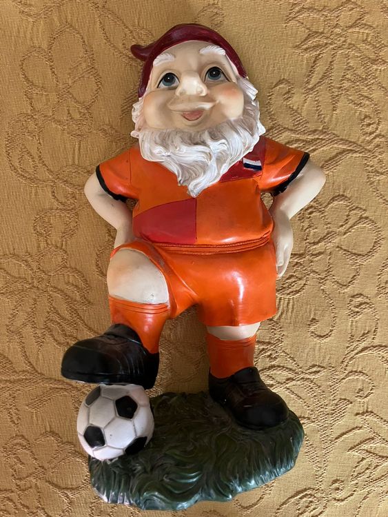 Nano da giardino calciatore olandese ⚽️🧡🇳🇱 (Nuovo (secondo la descrizione)) a Melano per CHF 1 ...