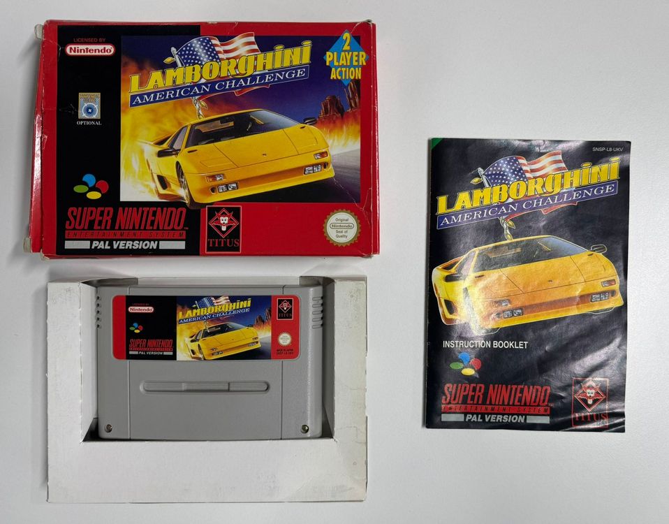 Lamborghini American Challenge OVP SNES (Gebraucht) in Winterthur für ...