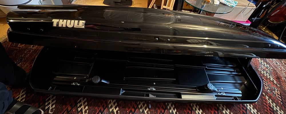 Thule Dachbox Spirit 780 mit Skihalterung (Gebraucht) in Pfeffingen für ...