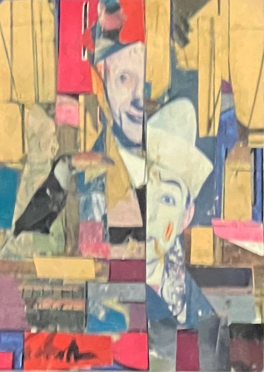 Müller, Walter Emil. Porträts. Collage auf Platte geklebt. (Gebraucht) in Zumikon für CHF 105 ...