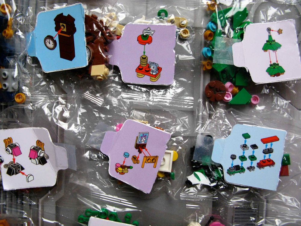 Lego Mini-Sets aus Adventskalender 18 Stück NEU Set 2 (Neu und ...