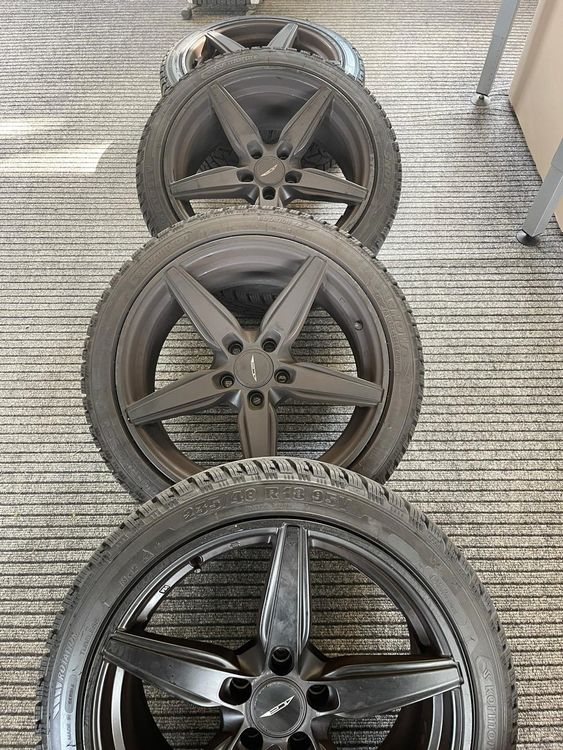 Audi Kompletträder Winter 235/40 R18 95V (Gebraucht) in Däniken SO für ...