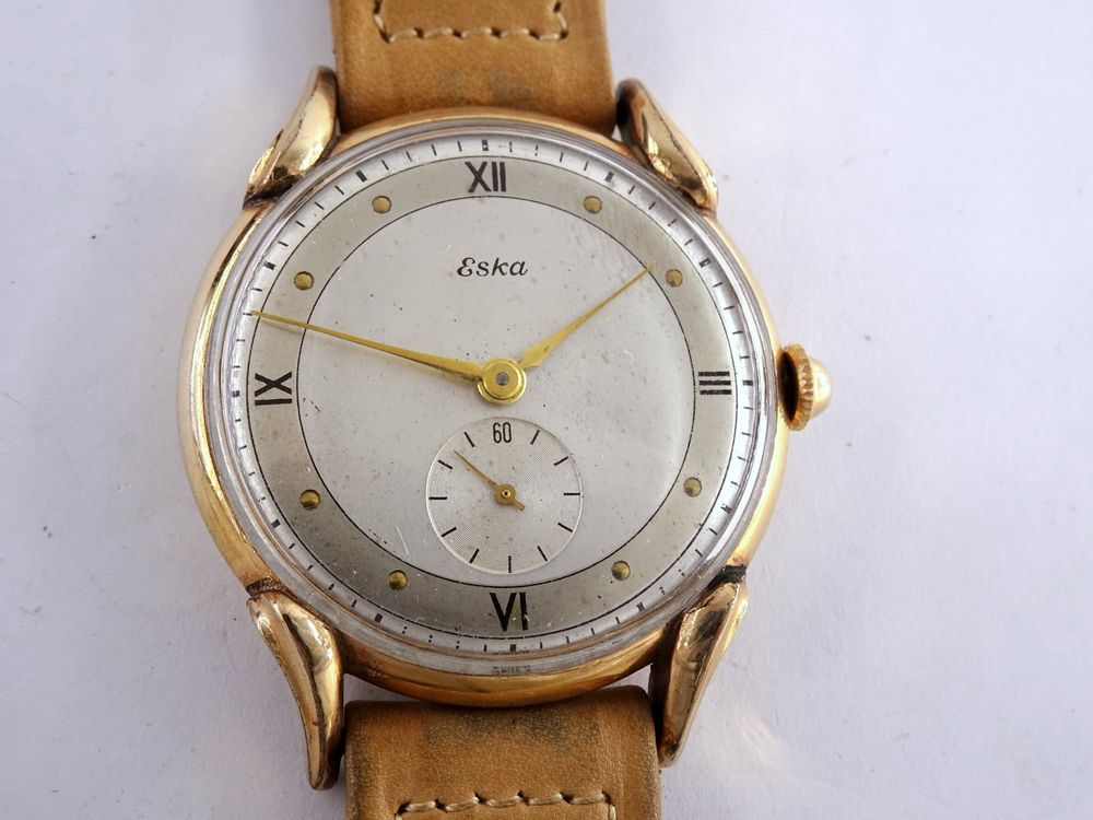 ESKA WATCH 1950ER HANDAUFZUG HERREN SAMMLERUHR (Gebraucht) in Zürich ...