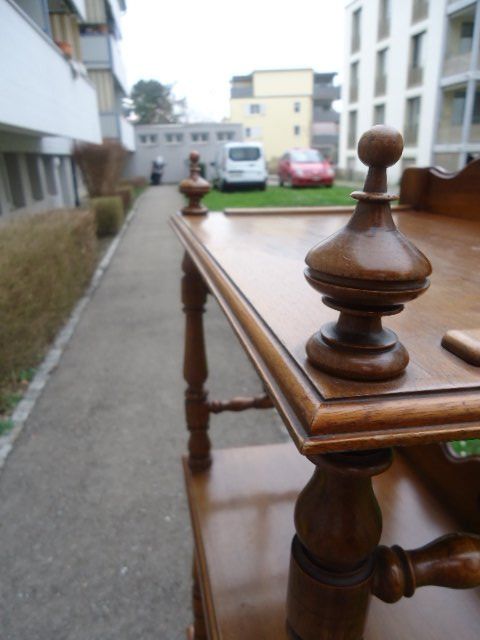Louis Philippe Antik Regal Stand-Holzregal Hoch 137cm (Gebraucht) in ...