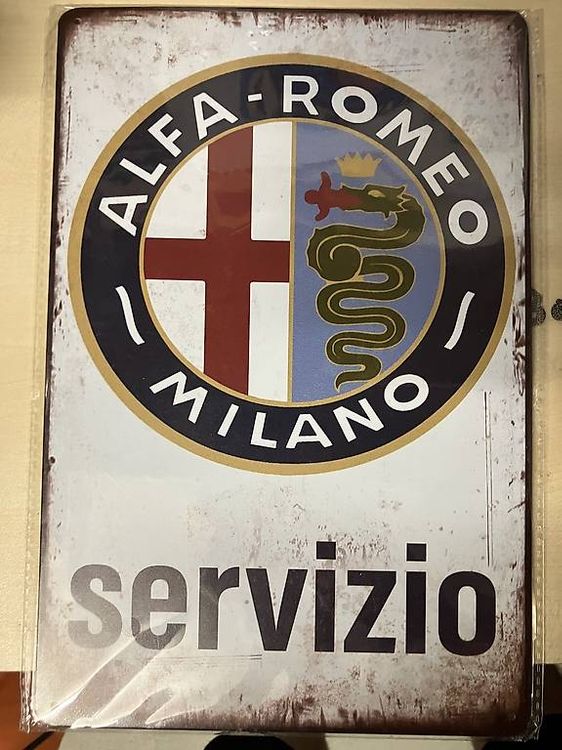 Schild Alfa Romeo NEU (Neu und originalverpackt) in Dällikon für CHF 9 – mit Lieferung auf ...