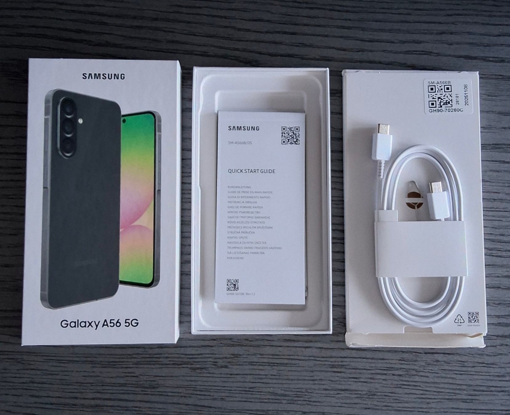 Samsung Galaxy A56, 128 GB, Grau, 6.70", Dual SIM, 5G. (Neu (gemäss ...