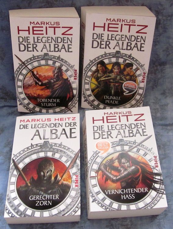 161 / Markus Heitz, Die Legenden der Albae - Band 1-3+5 (Gebraucht) in ...