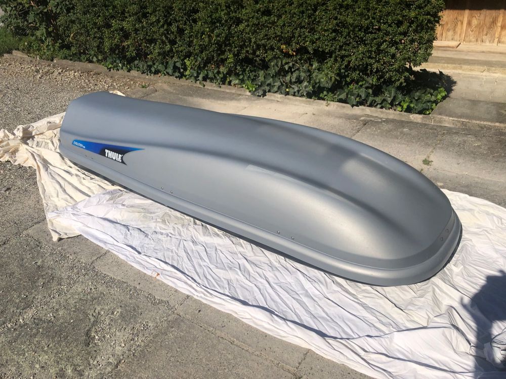 Dachbox Thule Evolution 700 mit Träger (Gebraucht) in für CHF 99 – nur ...