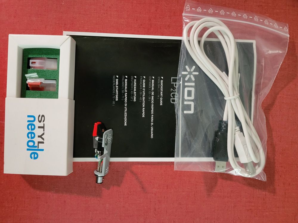 Ion Audio LP 2 CD USB-Plattenspieler mit CD-Brenner (Gebraucht) in ...