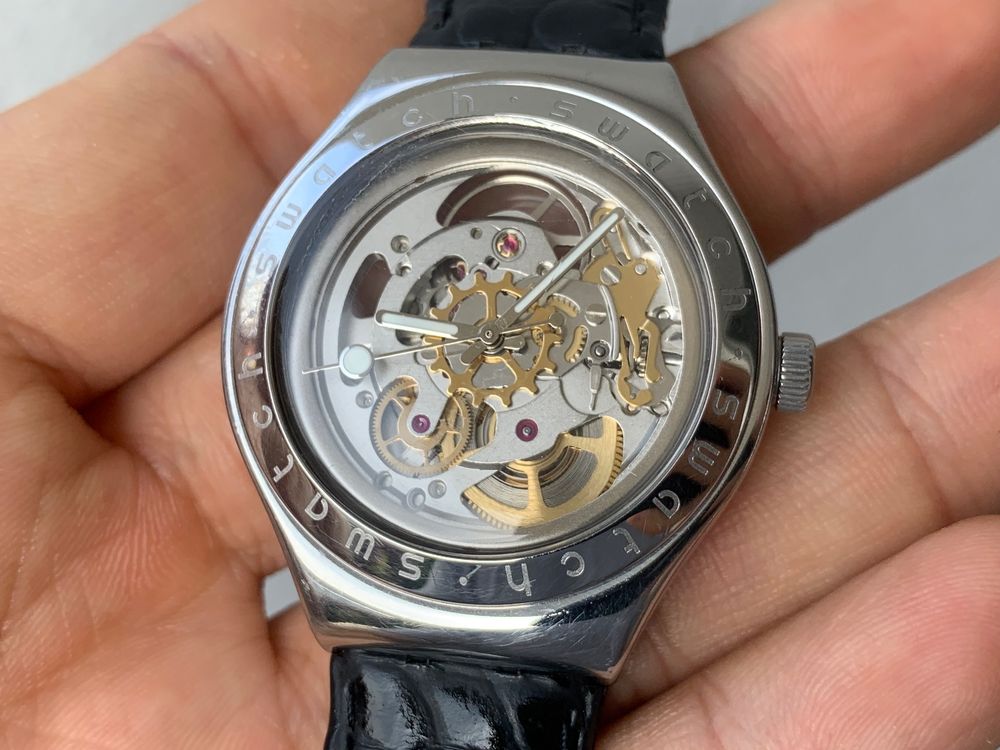 Montre SWATCH Squelette homme automatique en acier (Gebraucht) in Biel ...