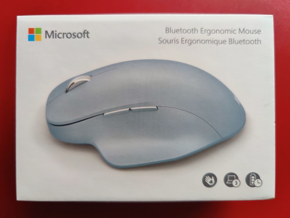 Microsoft Bluetooth Ergonomic Mouse, NEU, glacier blue (Neu und ...