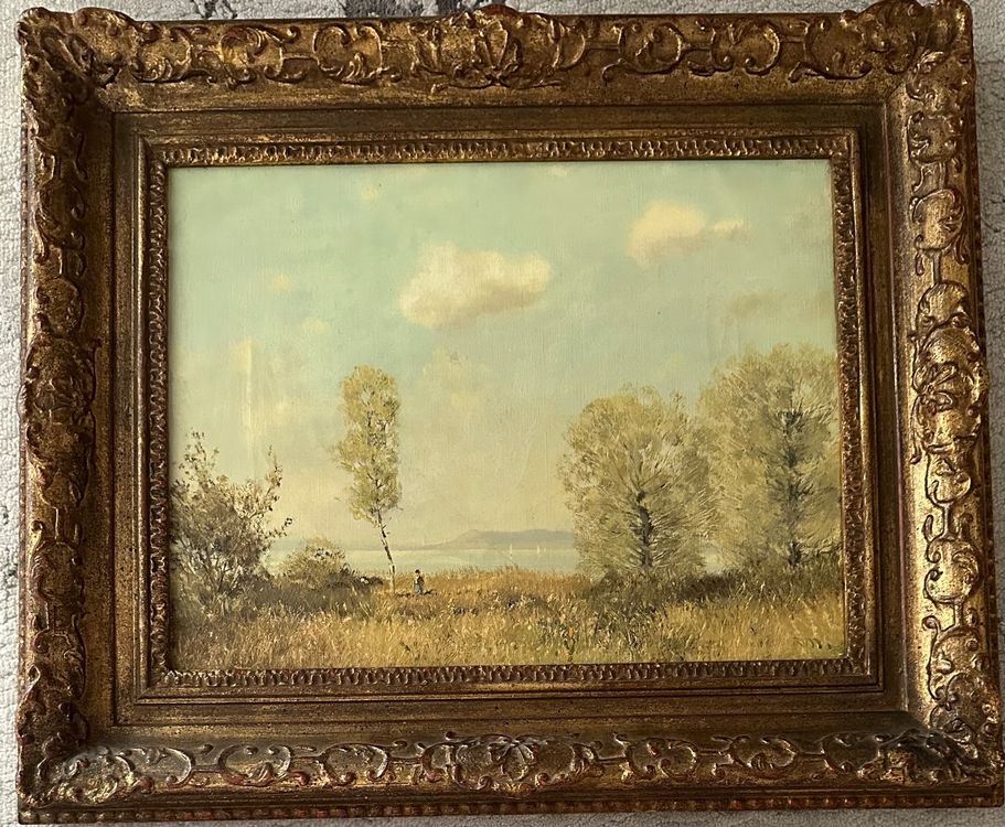 Rudolf Müller (1892-1972) Landschafts Gemälde Gemälde (Gebraucht) in Hochdorf für CHF 45 – mit ...