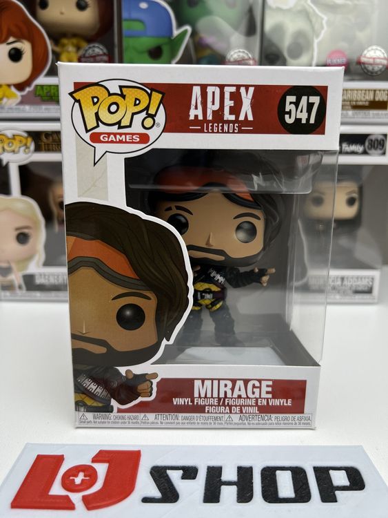 Funko POP! Games Apex Legends Mirage | Kaufen auf Ricardo