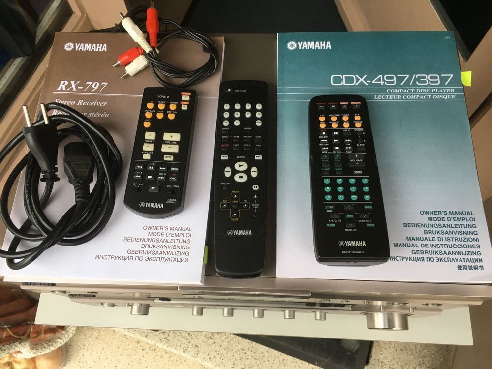 Yamaha RX-797 6 CDX-497 St.-Anlage | Kaufen auf Ricardo