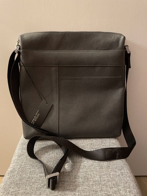Porsche Design, shoulder bag, Herren Tasche, hellgrau (neu) (Neu und ...