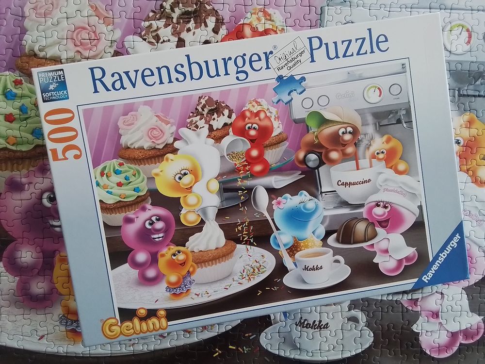 Ravensburger Puzzle 500 Teile "Gelini Frühstückskaffee" | Kaufen auf ...