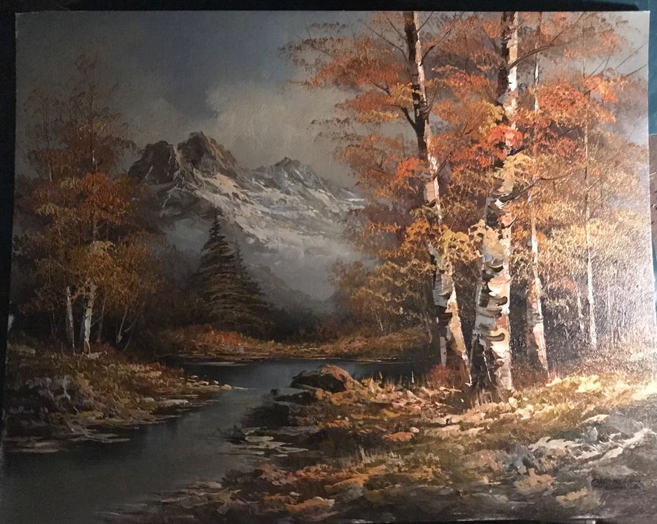 Ölbild Lauterbrunnental (Gebraucht) in St. Niklaus VS für CHF 55 – mit Lieferung auf Ricardo kaufen