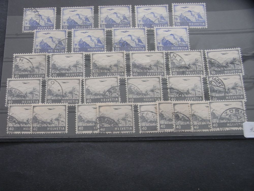 Flugpost 1941 Pro Aero F27+F28 versch. Stempel | Kaufen auf Ricardo