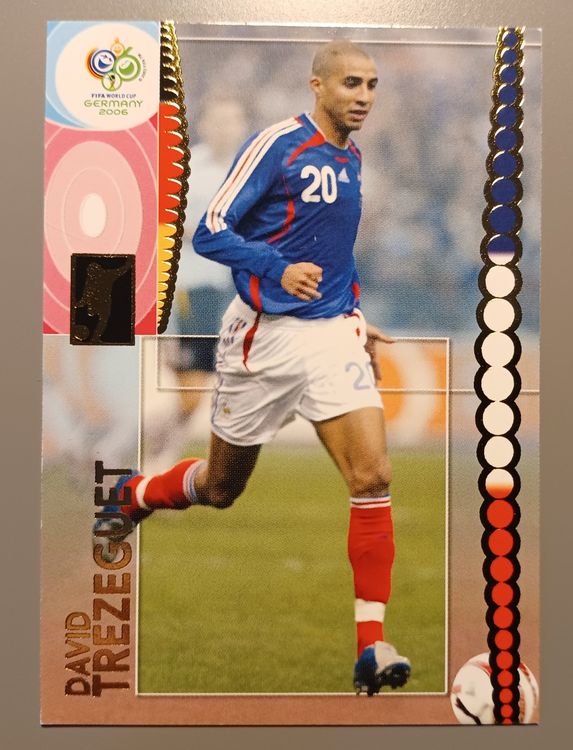 Panini FIFA WM 2006 David Trezeguet Fussball Card Frankreich | Kaufen ...