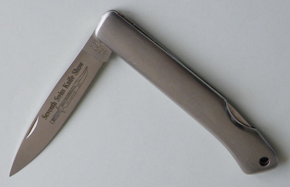 💥 Seventh Swiss Knife Show FOX Taschenmesser LORENZI Zürich (Gebraucht ...
