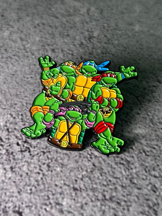 Teenage Mutant Ninja Turtles - TMNT | Pin Anstecker (Neu (gemäss ...