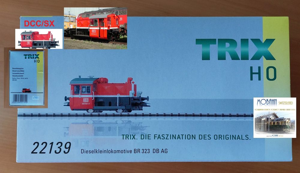 TRIX 22139 - Köf II BR323 DB - DCC/Selectrix Einmalserie! | Kaufen auf ...