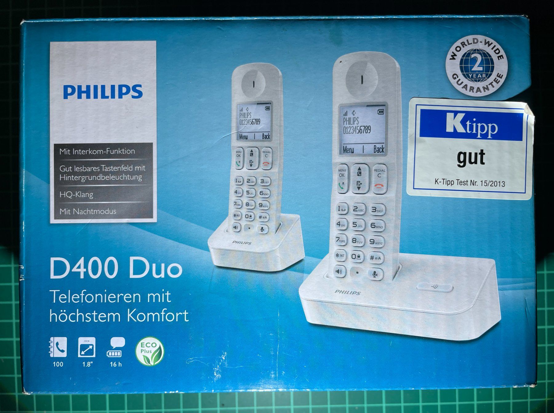 PHILIPS D400 DUO Téléphones (Neuf avec emballage d'origine) à Bernex ...