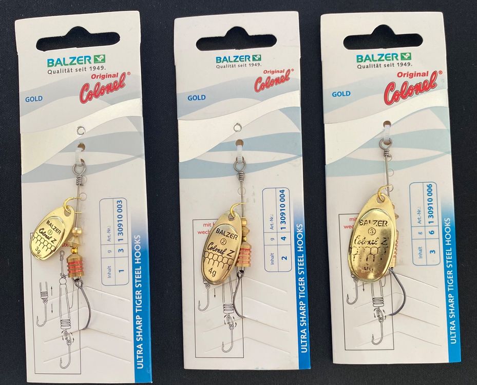 Balzer Colonel Z Einelhaken Spinnerset | Kaufen auf Ricardo