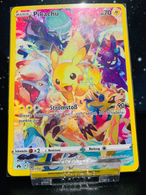 POKEMON | PIKACHU #160 | CROWN ZENITH | DEUTSCH (Neu (gemäss ...