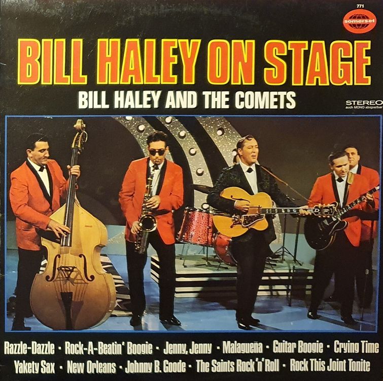 Schallplatte (LP) Bill Haley and his Comets - On Stage | Acheter sur ...
